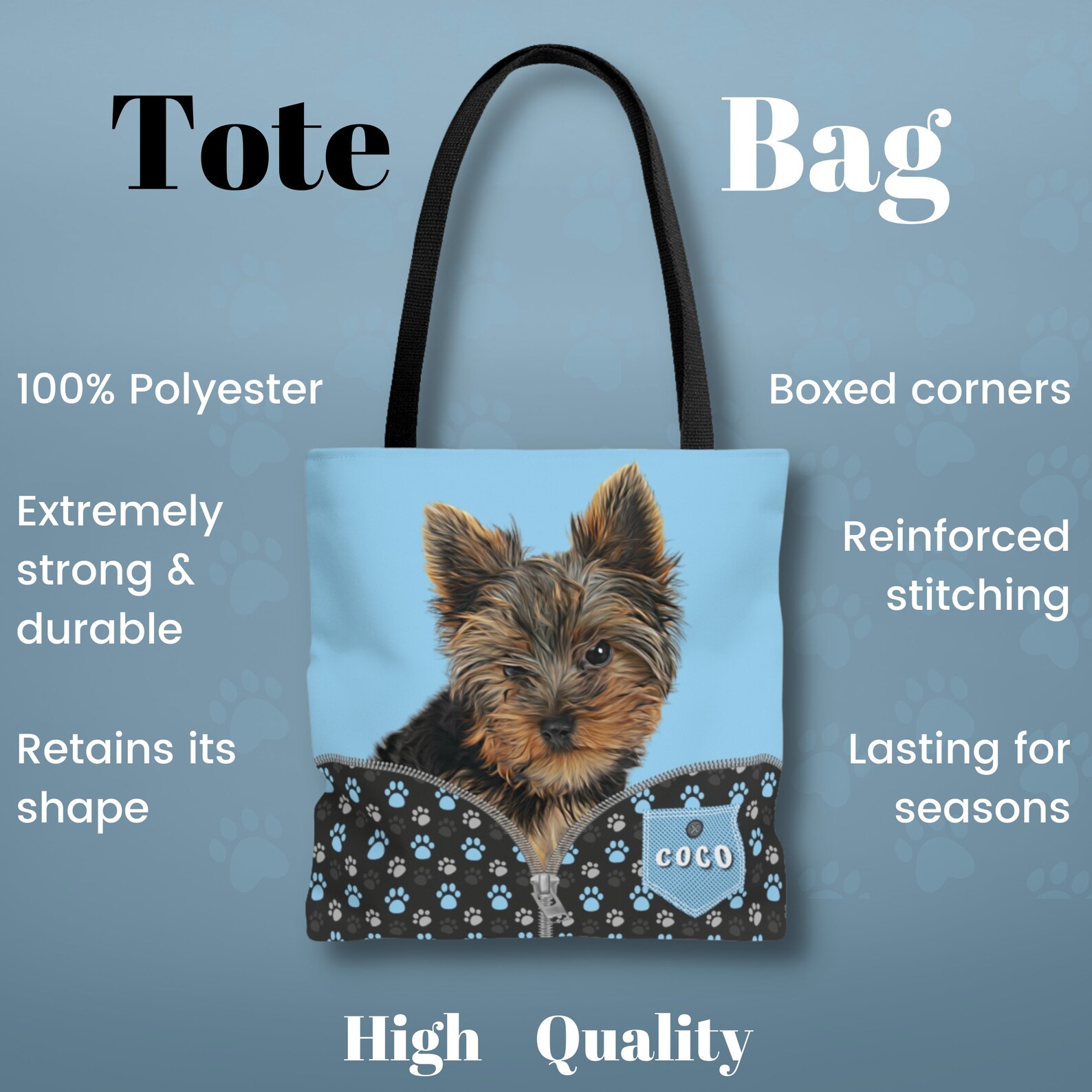 Custom Dog Mom Gift Personalized Pet Bag Custom Pet Bag - Etsy