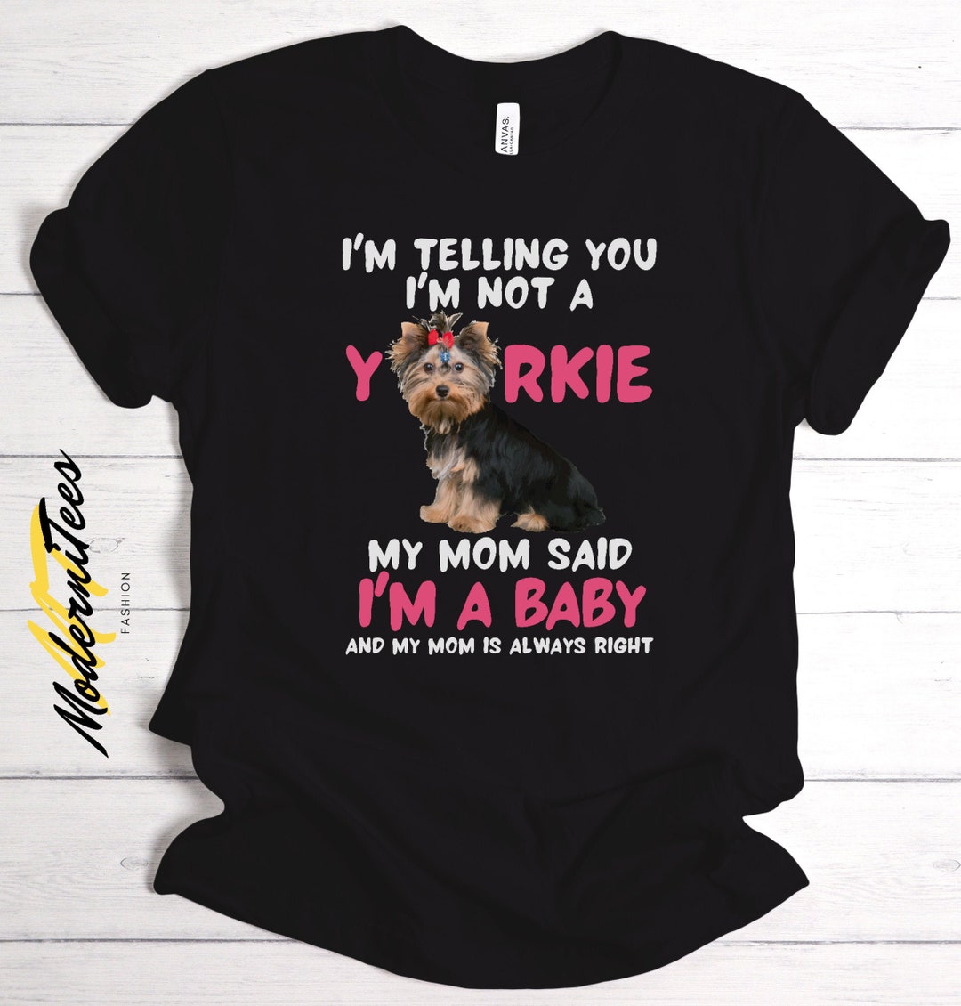 Yorkie Shirt, Yorkie Shirt Women, Yorkie Gifts, Cute Womens Shirts ...