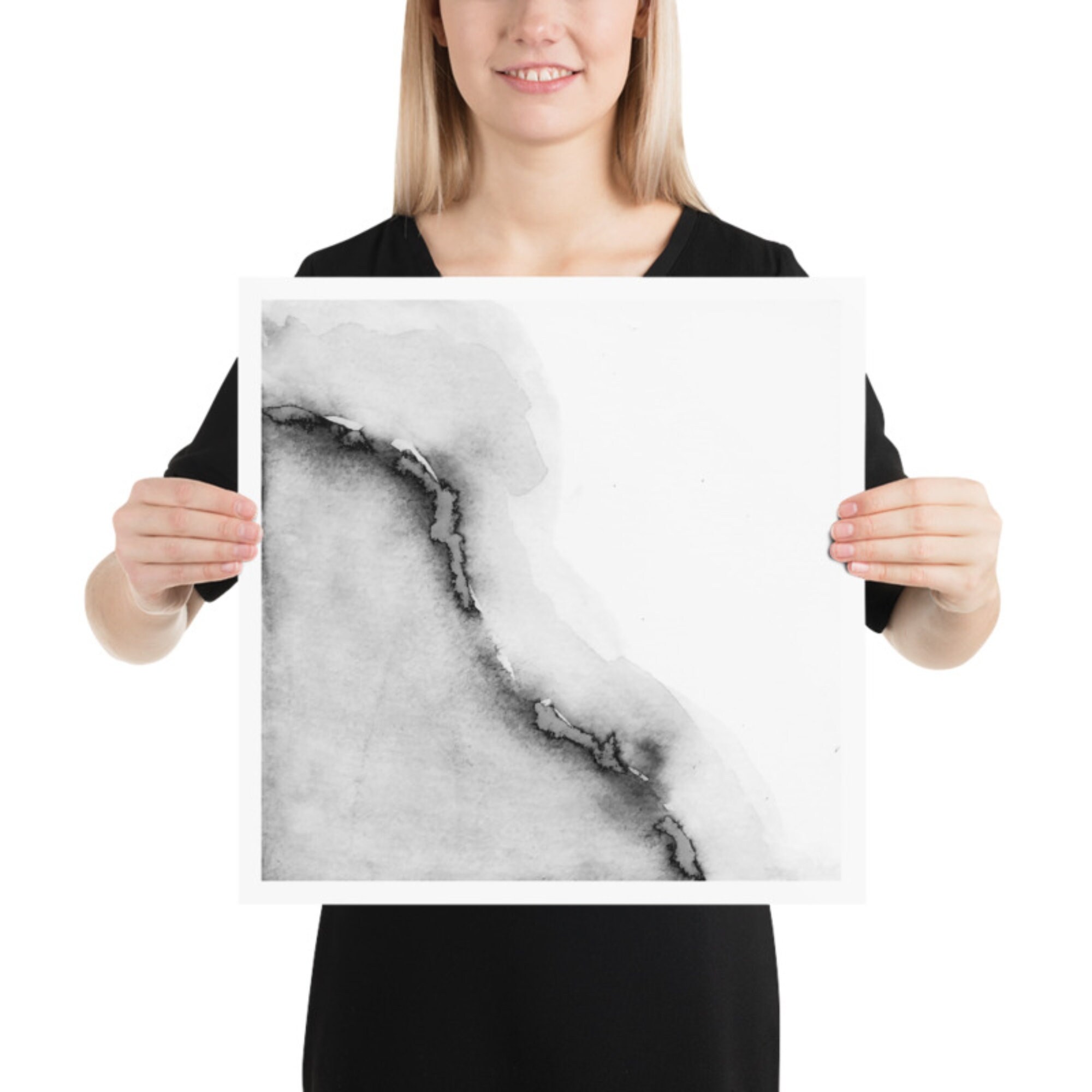 Printable Wall Art Watercolor Wall Art Art Print Black and - Etsy