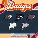 Ocean Inspired Badges | Twitch Badges | Five Pack | Digital File ...