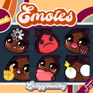 Emotes | Twitch Emote | Six Pack | Digital File | Instant Download - Etsy
