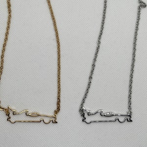 Chain Outline Race Car Formula 1 Necklace Formula 1 Car - Etsy