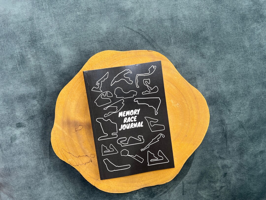 Memory Race Journal Formula 1 Memory Racing Journal F1 - Etsy