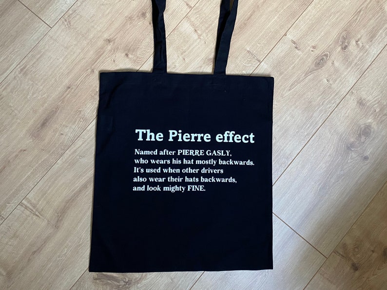 The Pierre Effect Tote Bag Formula 1 Bag F1 Bag Formula - Etsy