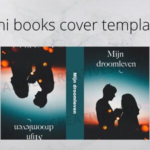 Mini Booklet Cover Template Canvastemplate Bookish Booktok Mini Book ...