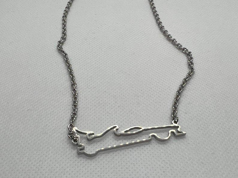 Chain Outline Race Car Formula 1 Necklace Formula 1 Car - Etsy