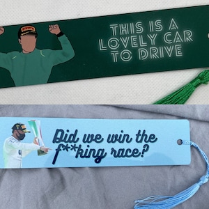 Formula 1 Bookmarks F1 Bookmark Formula 1 Driver Bookmark Racing Driver ...