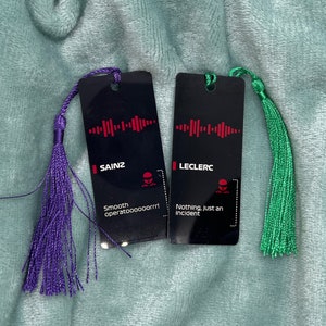 Formula 1 Board Radio Bookmark F1 Bookmark Formula 1 Bookmarks Race ...