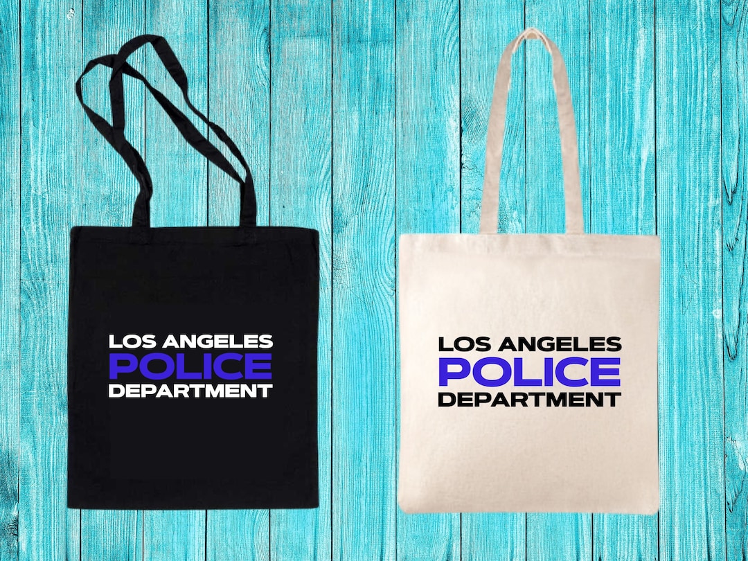 Los Angeles Police Department Tote Bag LAPD Bag the Rookie Bag the ...