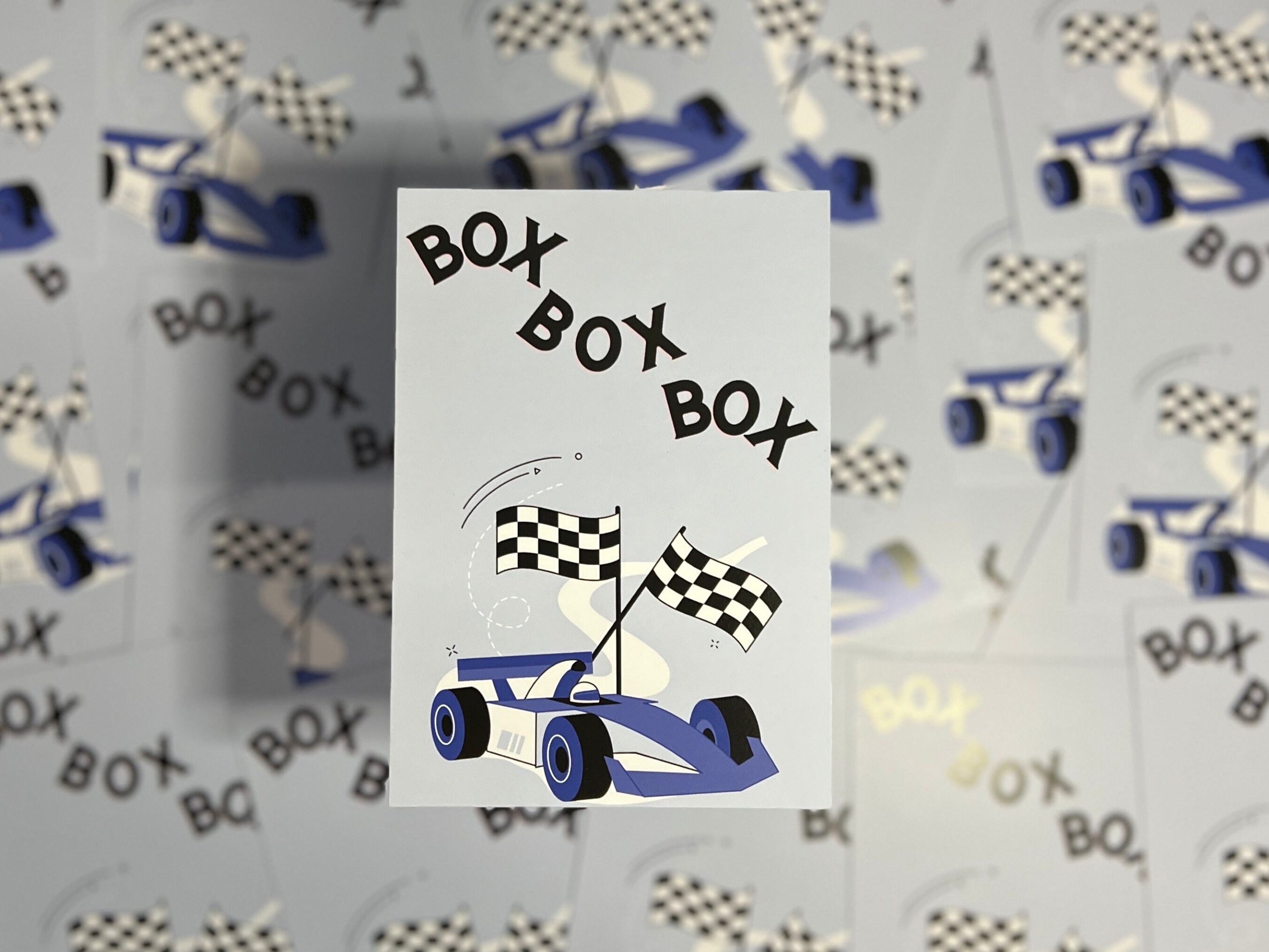 Formula 1 Poster Formula 1 Poster Card F1 Card A6 Box - Etsy