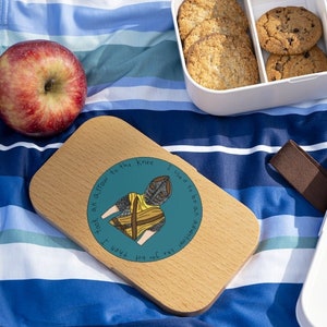 Arrow to the Knee Quote Bento Lunch Box With Silicone Tray Container ...