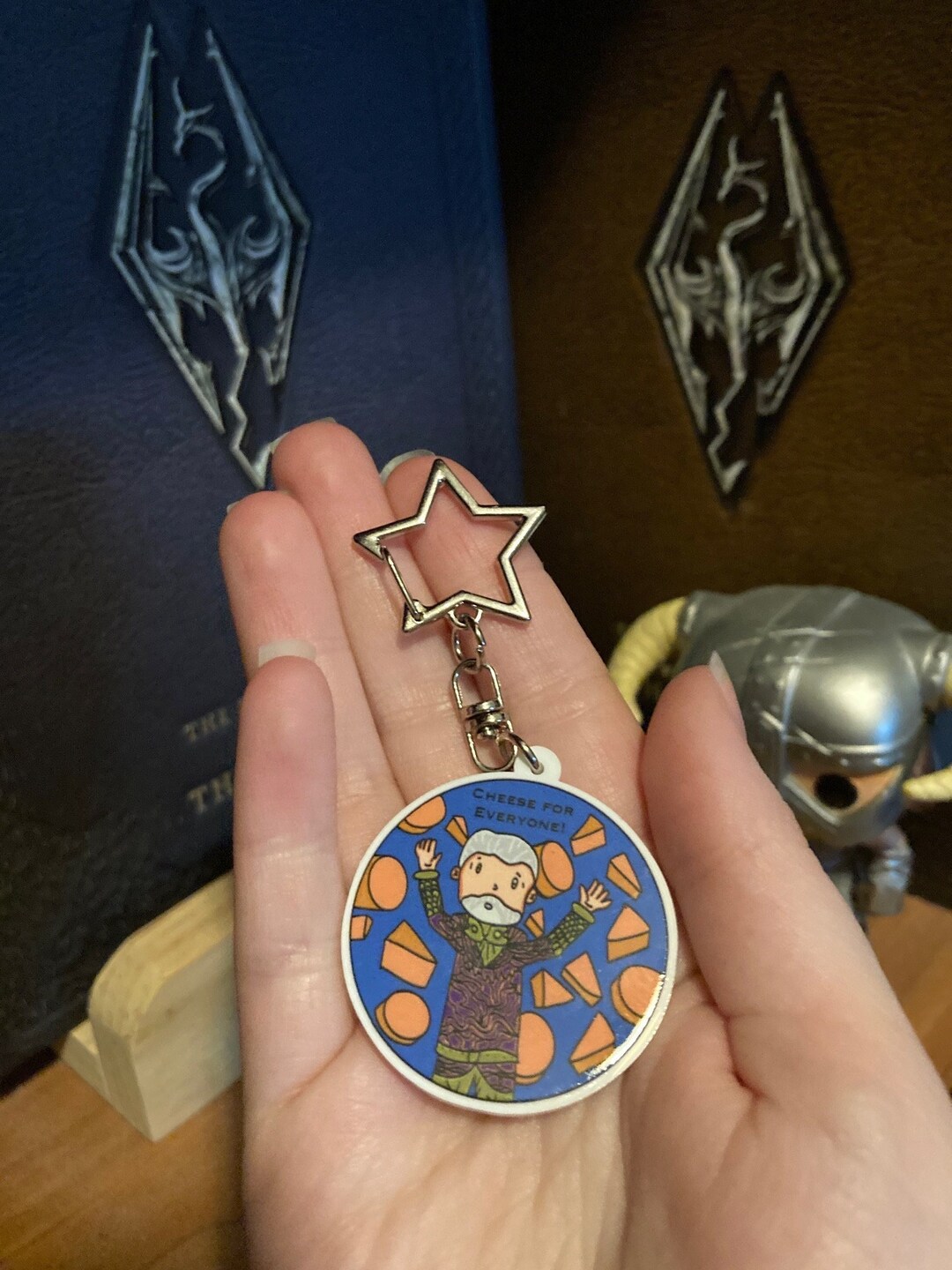 LAST CHANCE Mad Prince Circle Acrylic Keychain, Oblivion Art, Video ...