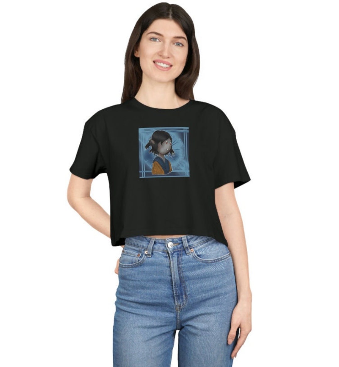 A is for Ayron Women's Crop Tee, Morrowind-t-shirt, RPG Gamer Girl ...