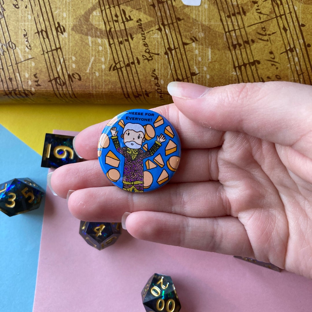 Oblivion God of Madness Pin, Metal Button Badge, Elder Fantasy Scrolls ...