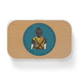 Arrow to the Knee Quote Bento Lunch Box With Silicone Tray Container ...