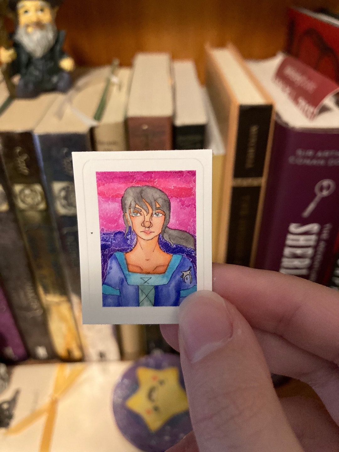 Oblivion Hero of All Sticker, Watercolor Painting Gaming Laptop Decal ...