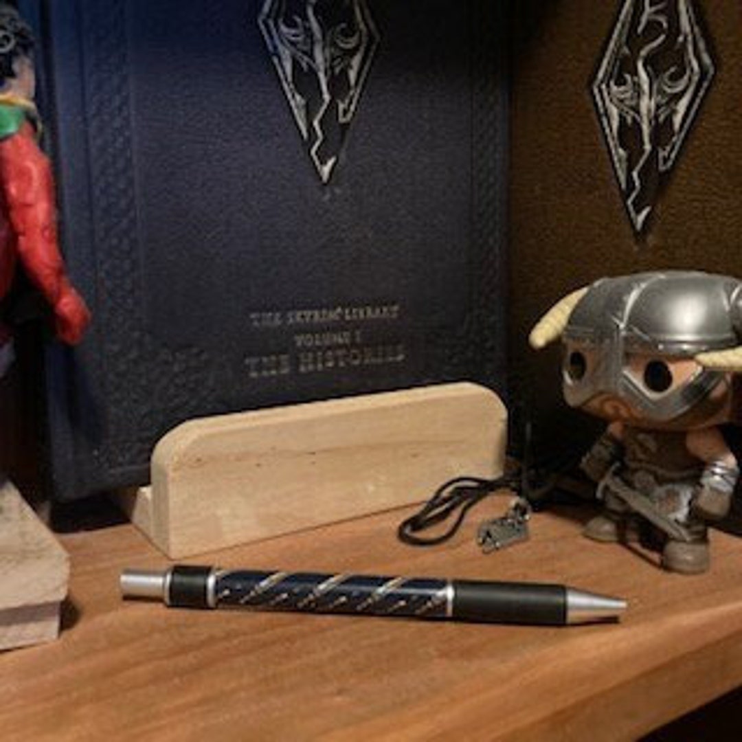 Scrolls Ballpoint Pen, Medieval Scroll, Fantasy Accessories, Skyrim ...