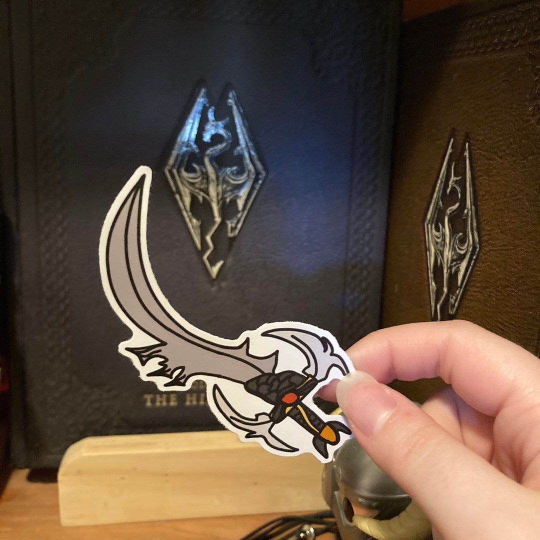 True Flame Sticker Sword-stickers Video Game Stickers - Etsy