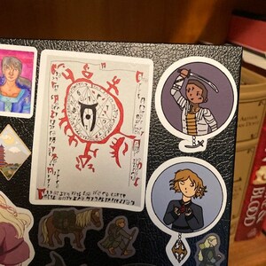 Elder Fantasy Scrolls: Sticker Pack, Game Sticker, Oblivion Stickers ...