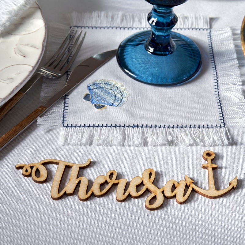 Nautical Place Cards - Etsy