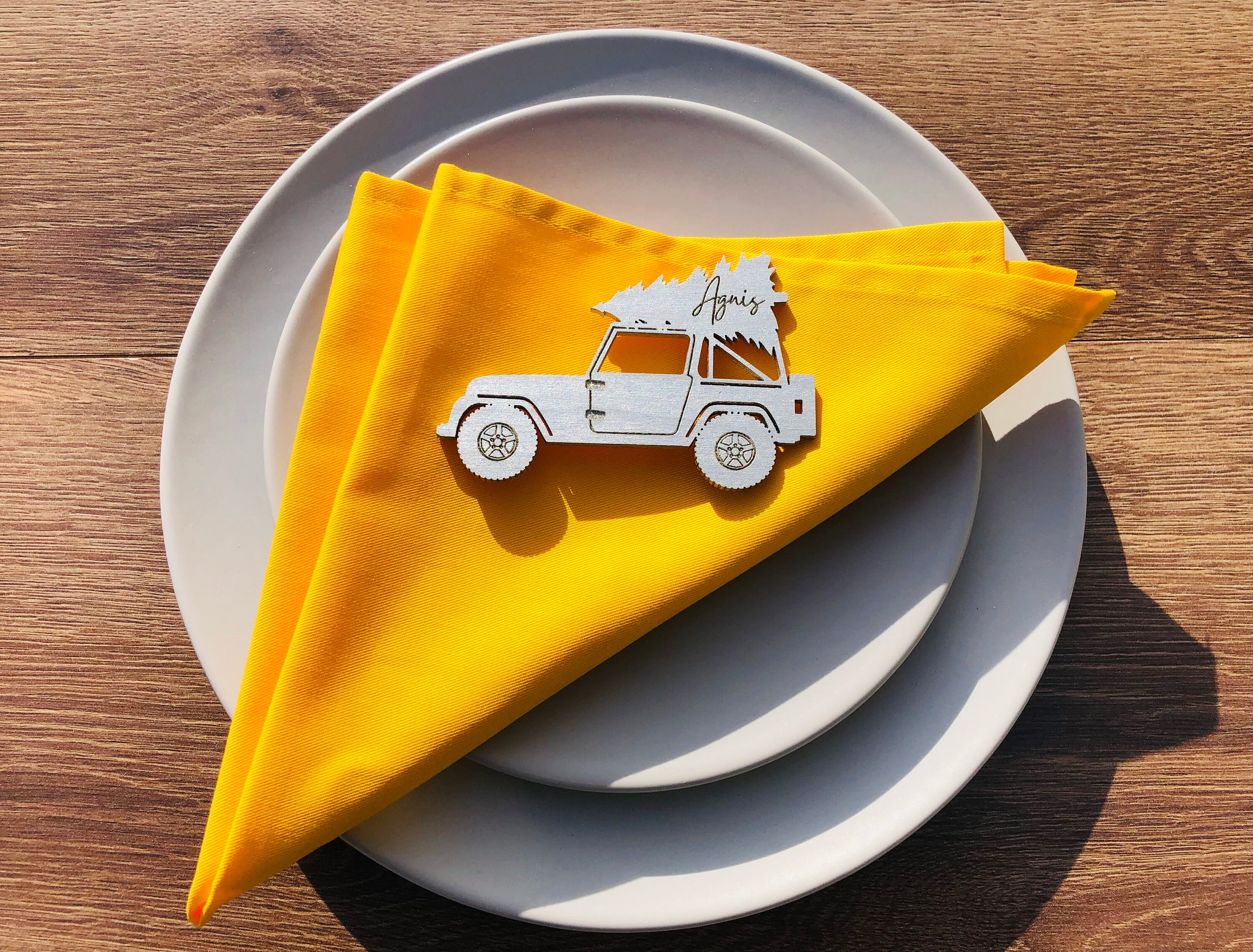 Car Place Cards, Engraved Car, Wedding Place Cards, Engraved, Laser Cut ...