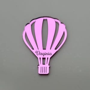 Air Balloon Place Cards,table Card Balloon,wedding Place Cards,custom ...