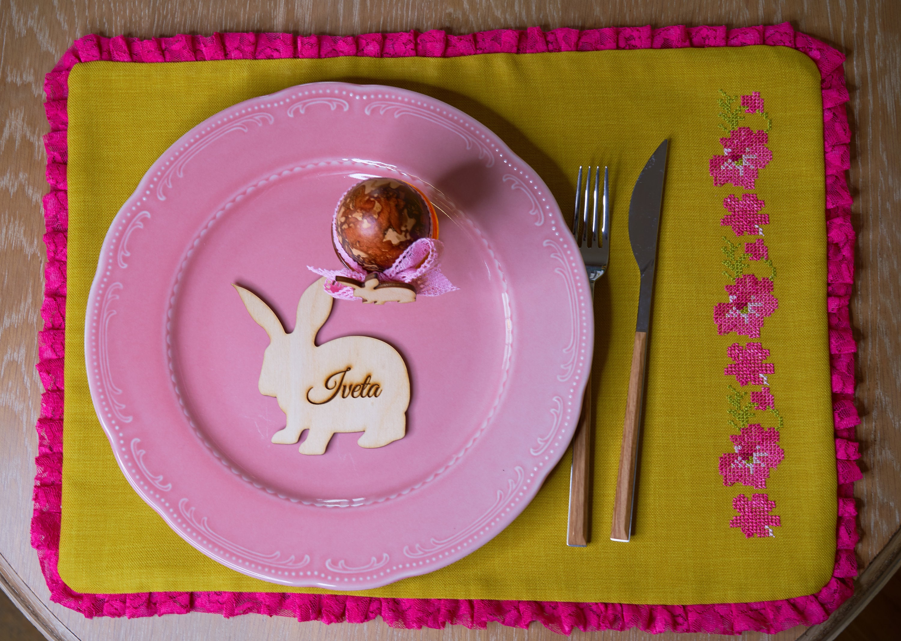 Bunny Place Cards, Custom Place Cards, Engraved Animal Place Cards ...
