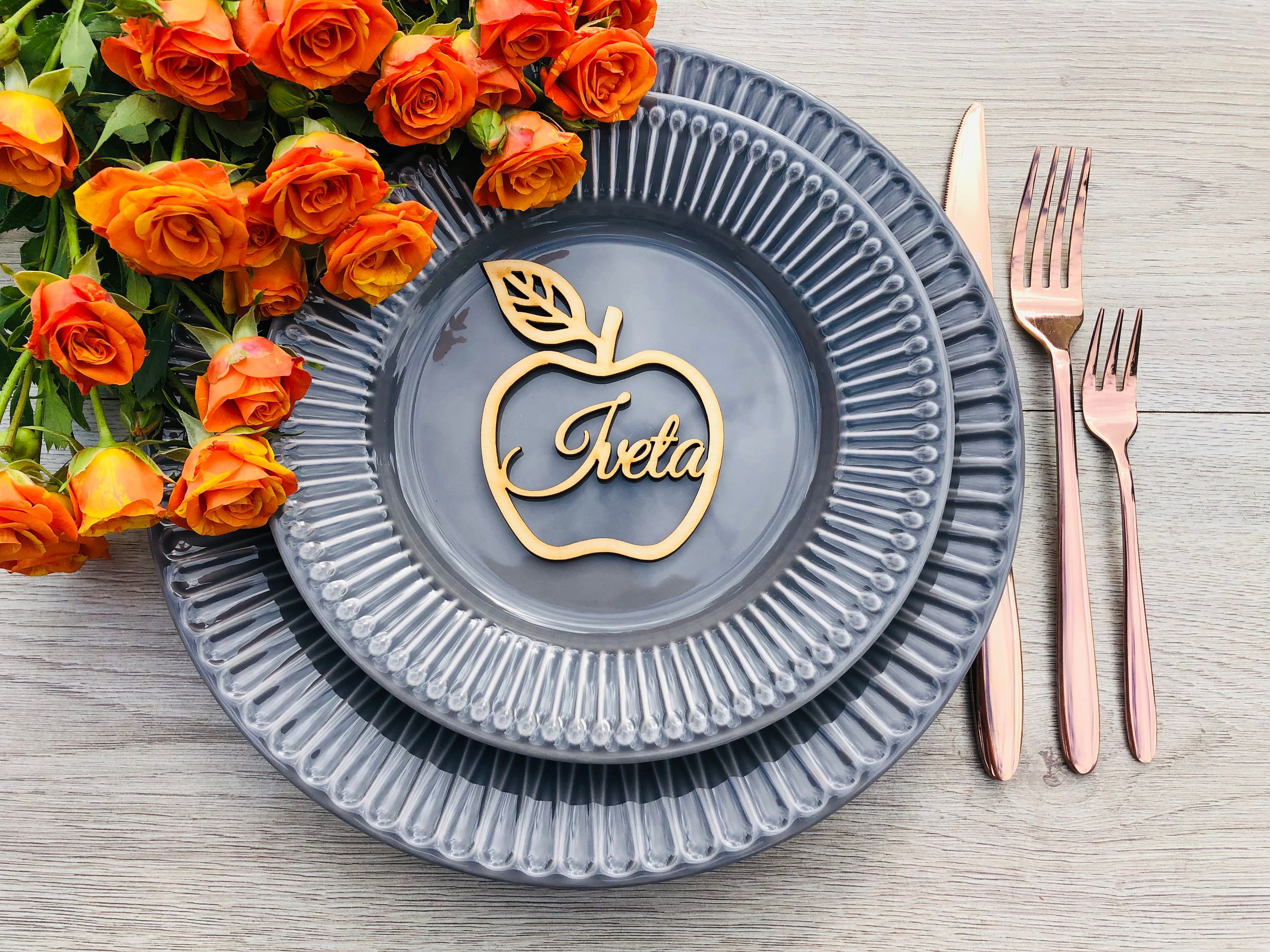 Apple Place Cards Names Apple Wedding Place Cards - Etsy