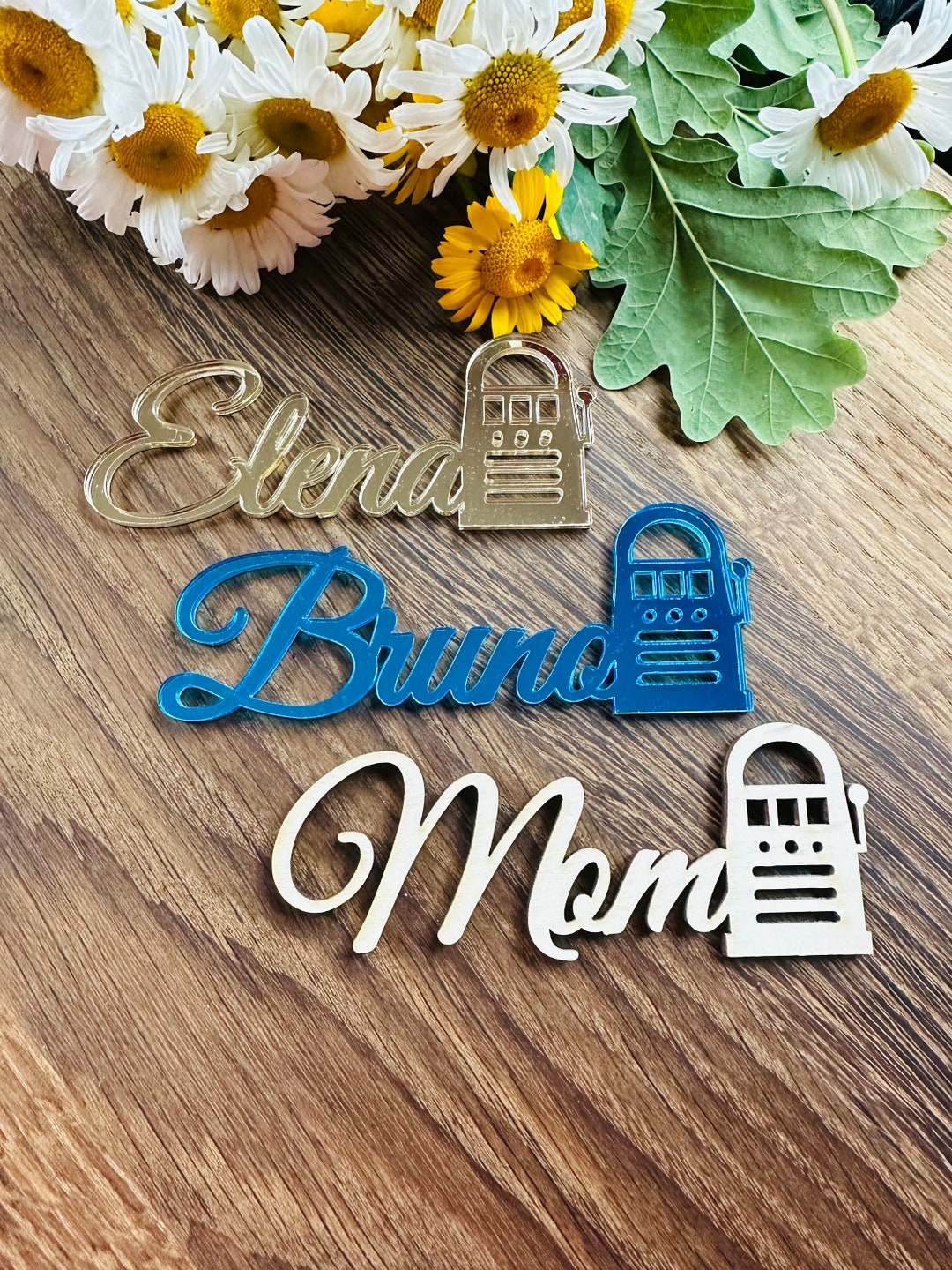 Casino Slot Machine Place Cards, Custom Laser Cut Birch Plywood - Etsy