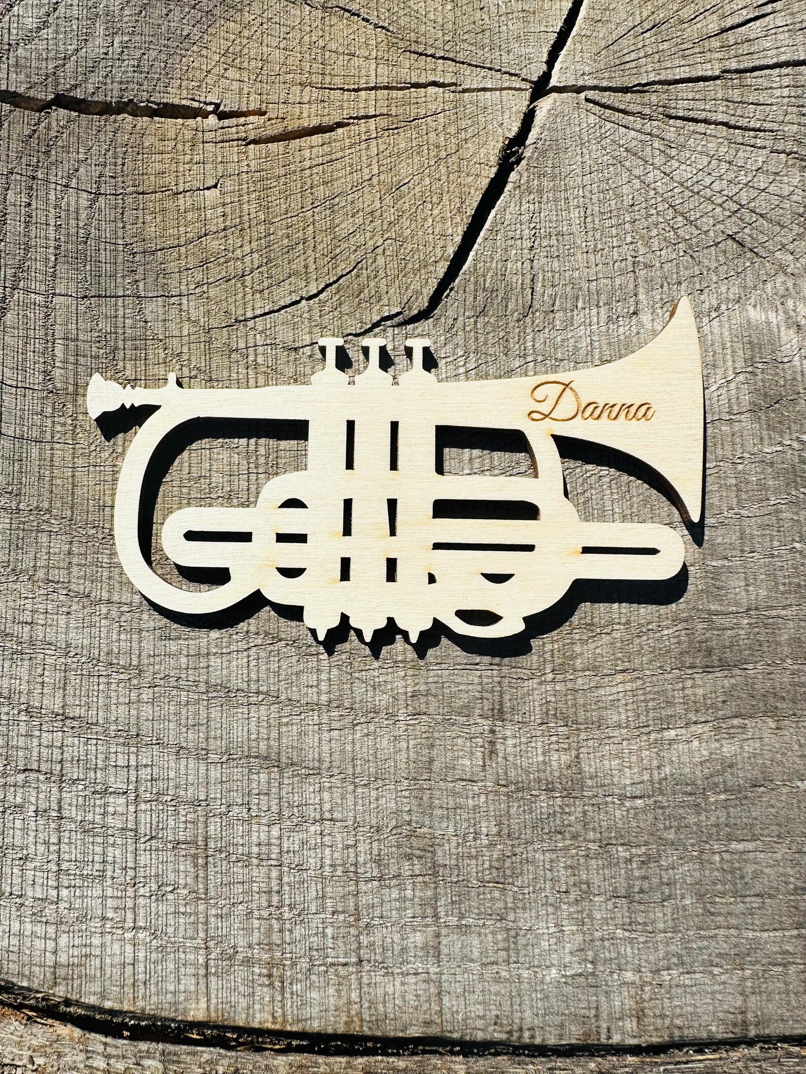 Trumpet Place Cards, Engraved, Party, Celebration, Music, Song, Band ...
