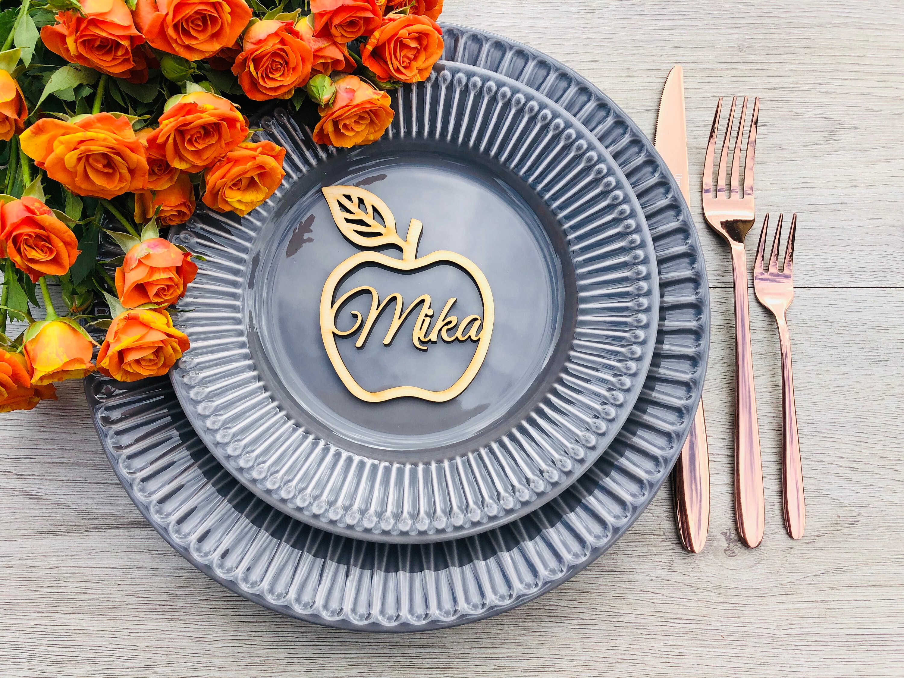 Apple Place Cards Names Apple Wedding Place Cards - Etsy