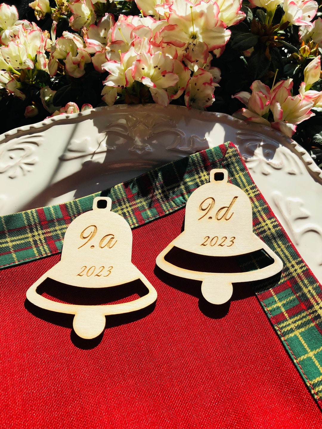 Engraved Place Cards With Bell,wedding Place Cards,engraved,laser Cut ...