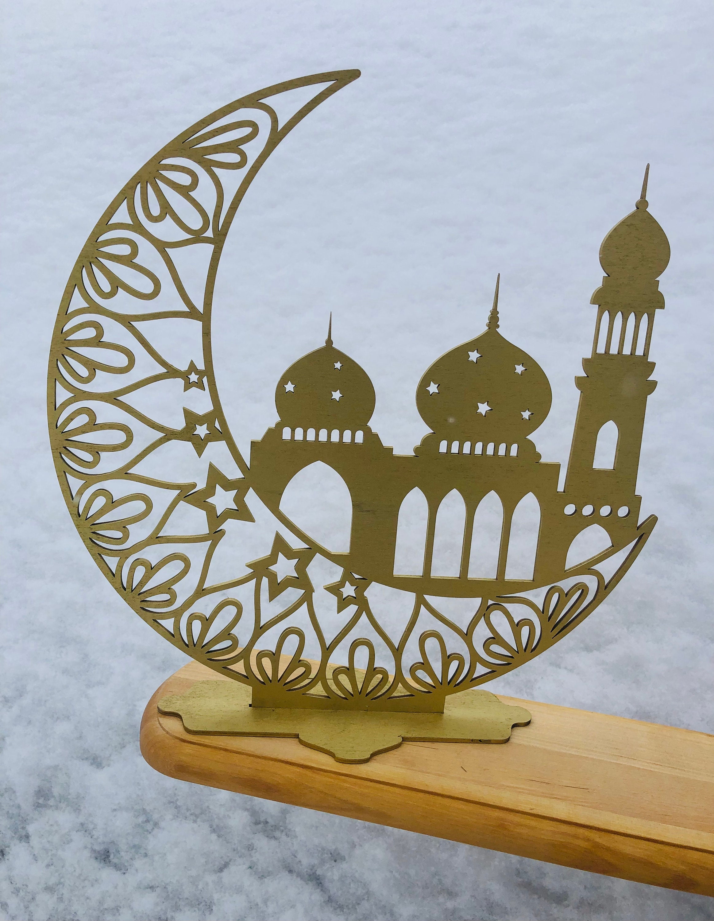 Ramadan Mubarak Sign, Sign, Ramadan Wall Sign, Eid Mubarak, Islamic ...
