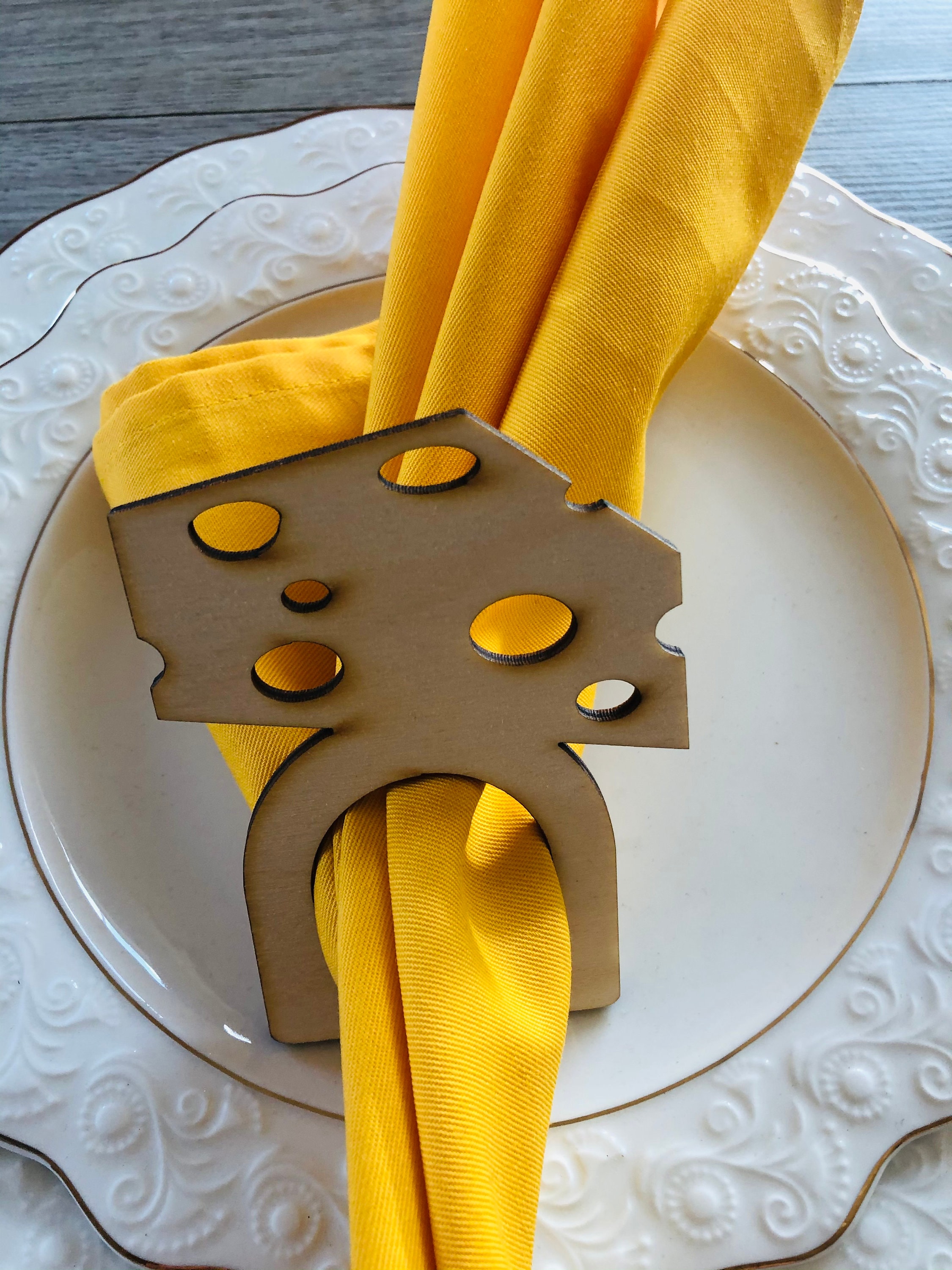Napkin Holder, Napkin Ring, Table Decoration, Cheese, Party, Wedding ...