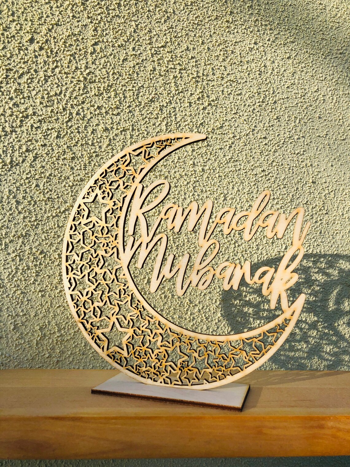 Ramadan Mubarak Sign, Sign, Ramadan Wall Sign, Eid Mubarak, Islamic ...