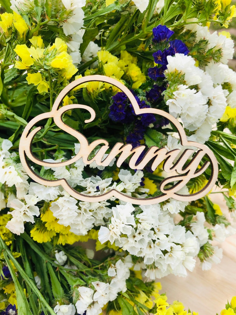 Place Cards Inside the Cloud, Custom Place Cards, Gift, Party ...