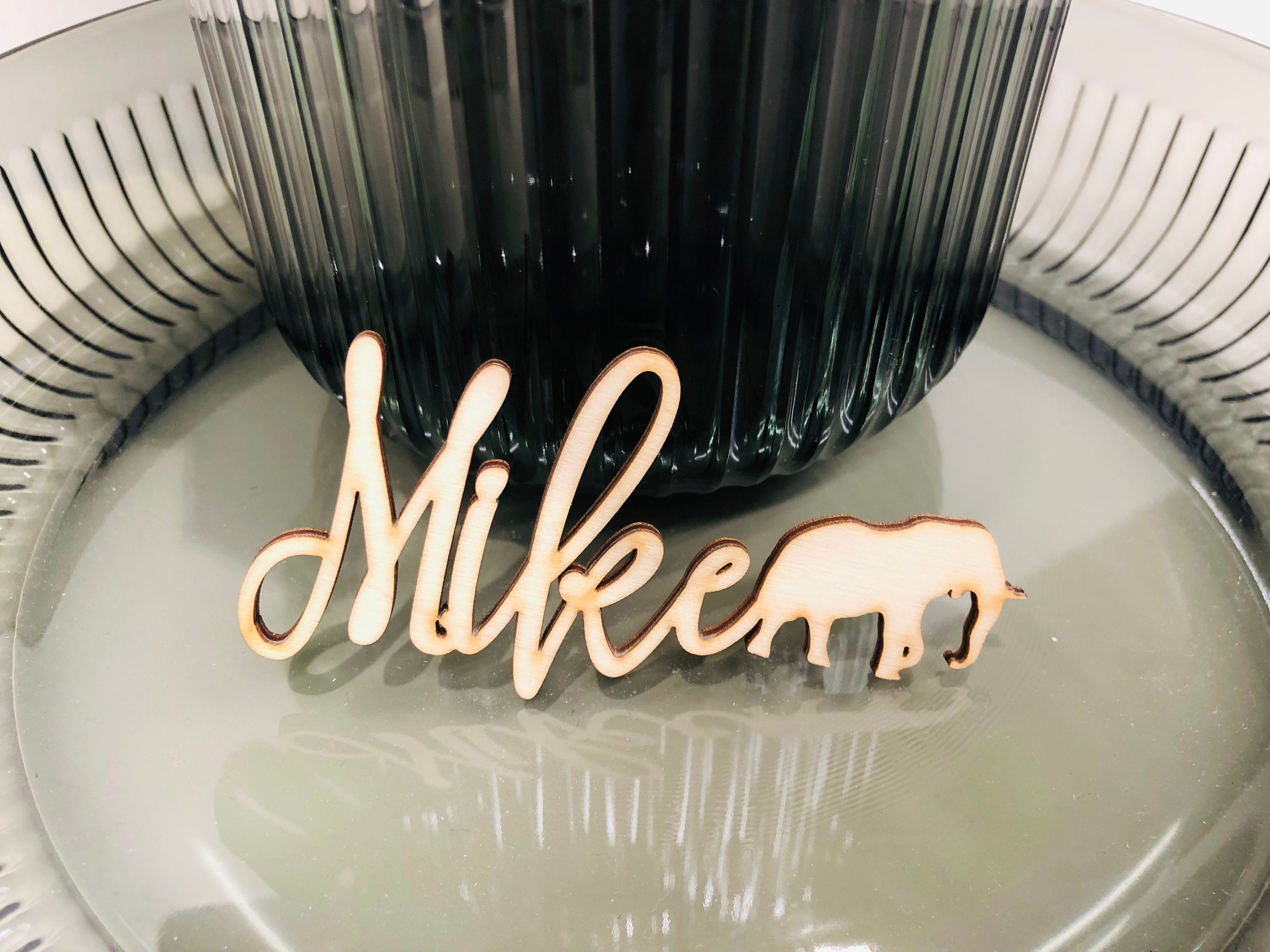 Place Cards With Elephantname - Etsy