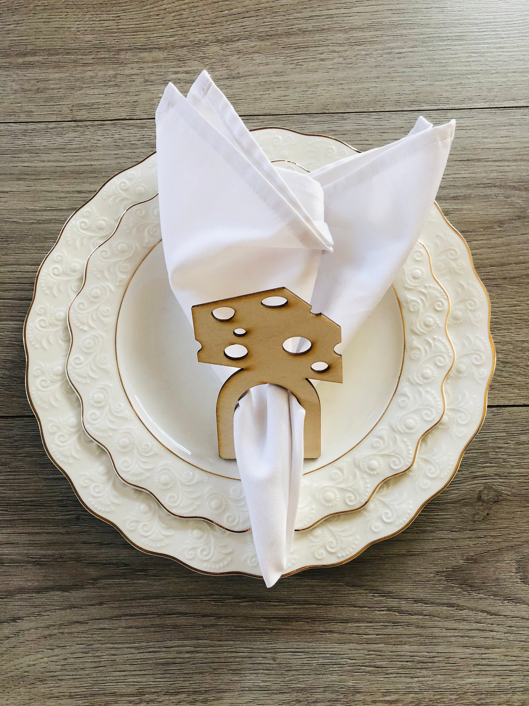 Napkin Holder, Napkin Ring, Table Decoration, Cheese, Party, Wedding ...