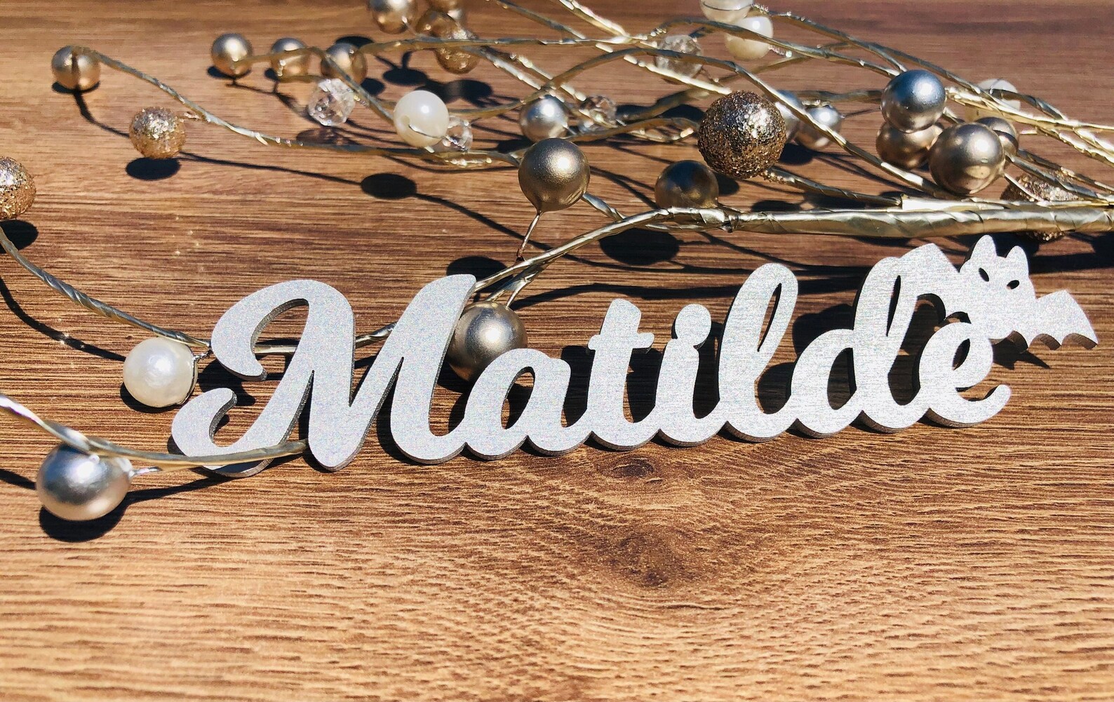 Bat Place Cards, Custom Place Cards, Engraved Spooky Place Cards, Gift ...