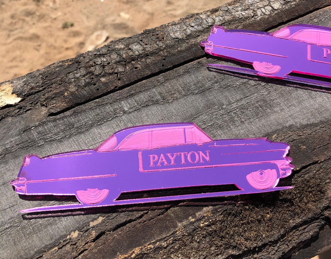 Cadillac Place Cards,engraved Car,wedding Place Cards, Engraved, Laser ...