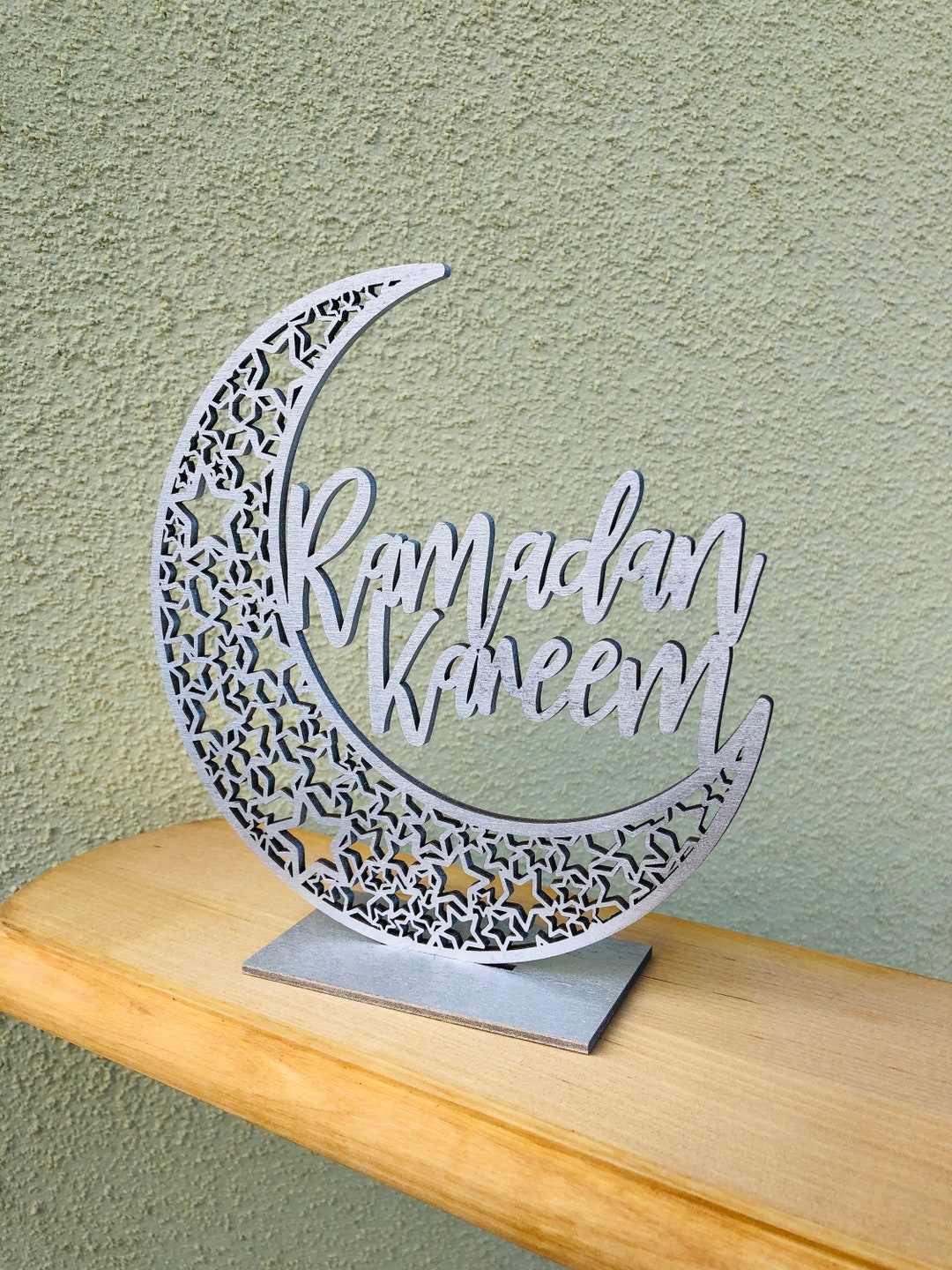 Ramadan Mubarak Sign, Sign, Ramadan Wall Sign, Eid Mubarak, Islamic ...