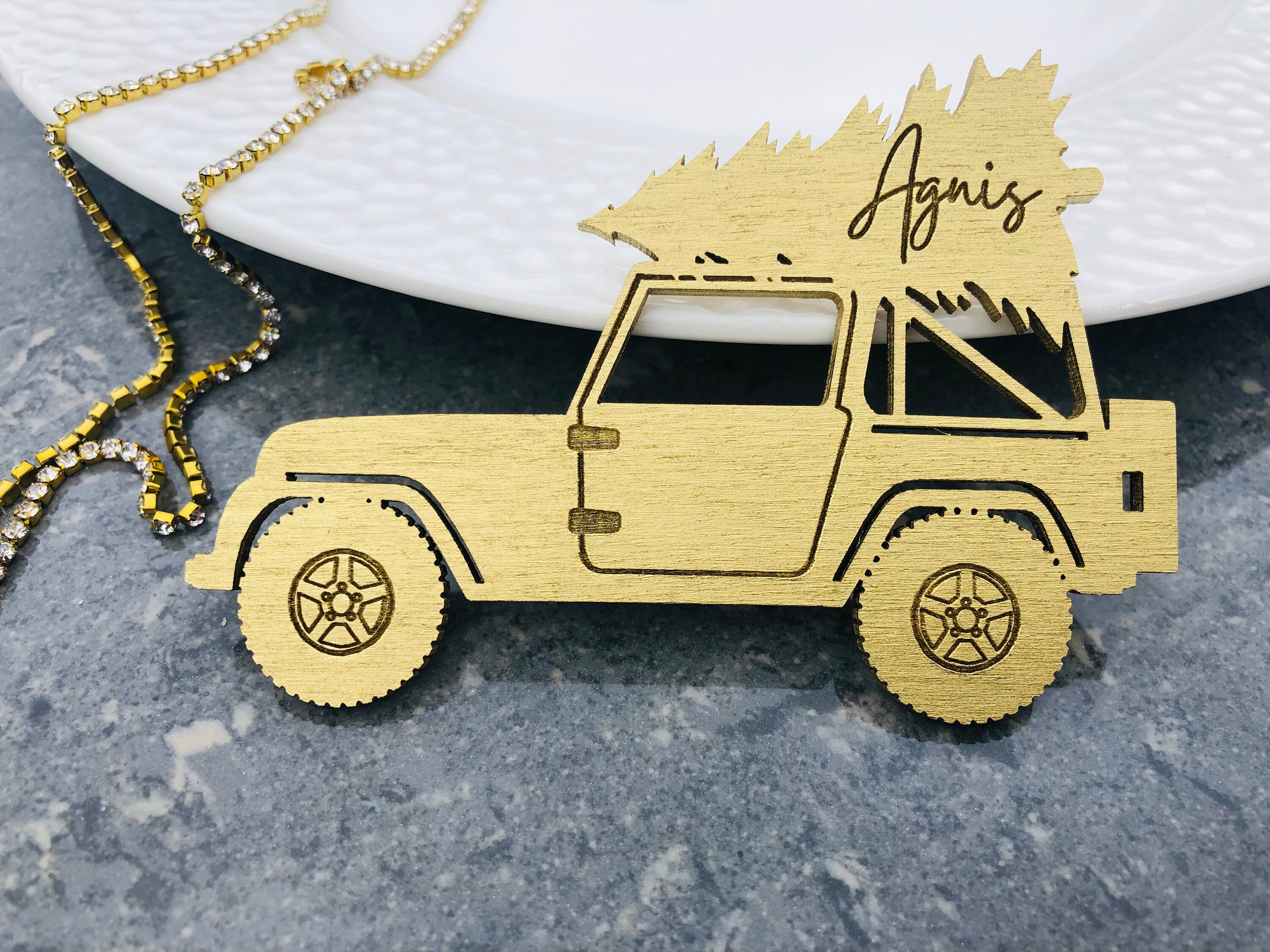 Car Place Cards, Engraved Car, Wedding Place Cards, Engraved, Laser Cut ...