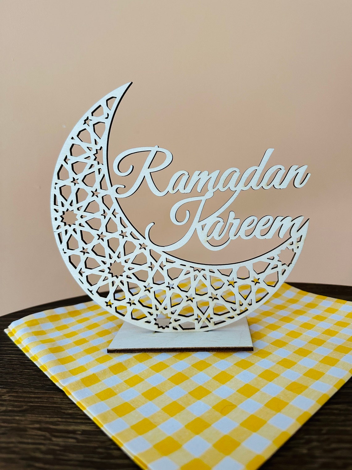 Ramadan Mubarak Kareem Sign, Sign, Ramadan Wall Sign, Eid Mubarak ...