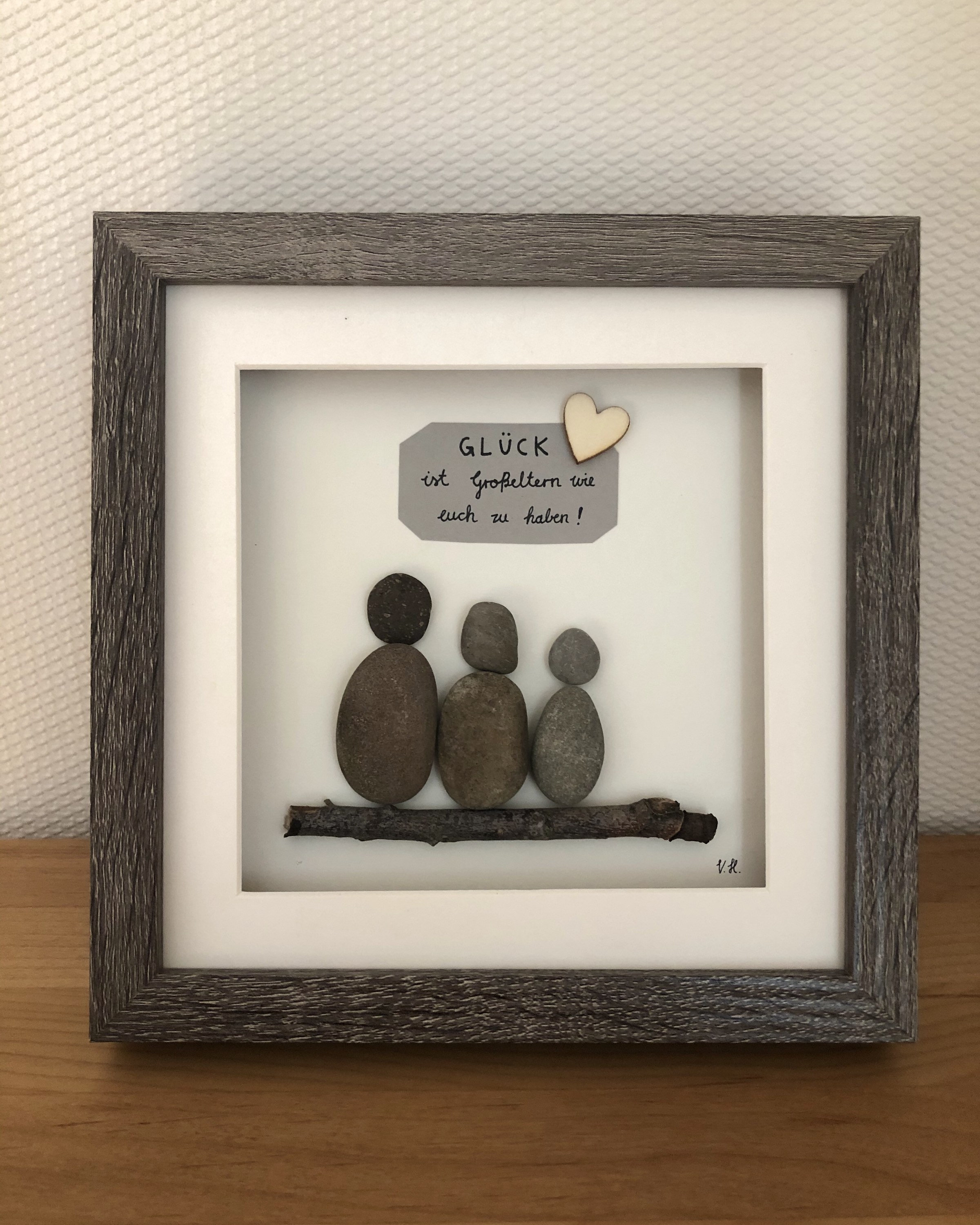 Stone Painting Grandparents Pebble Art Family | Etsy