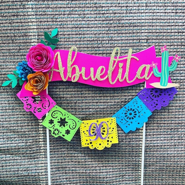 Fiesta Cake Topper - Etsy