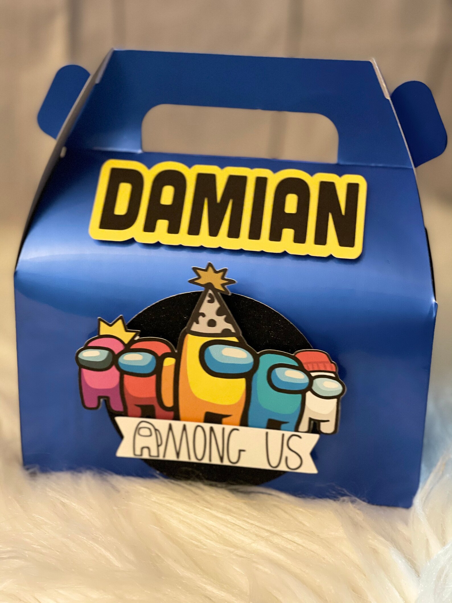 Among Us Favor Treat Candy Box 6 - Etsy