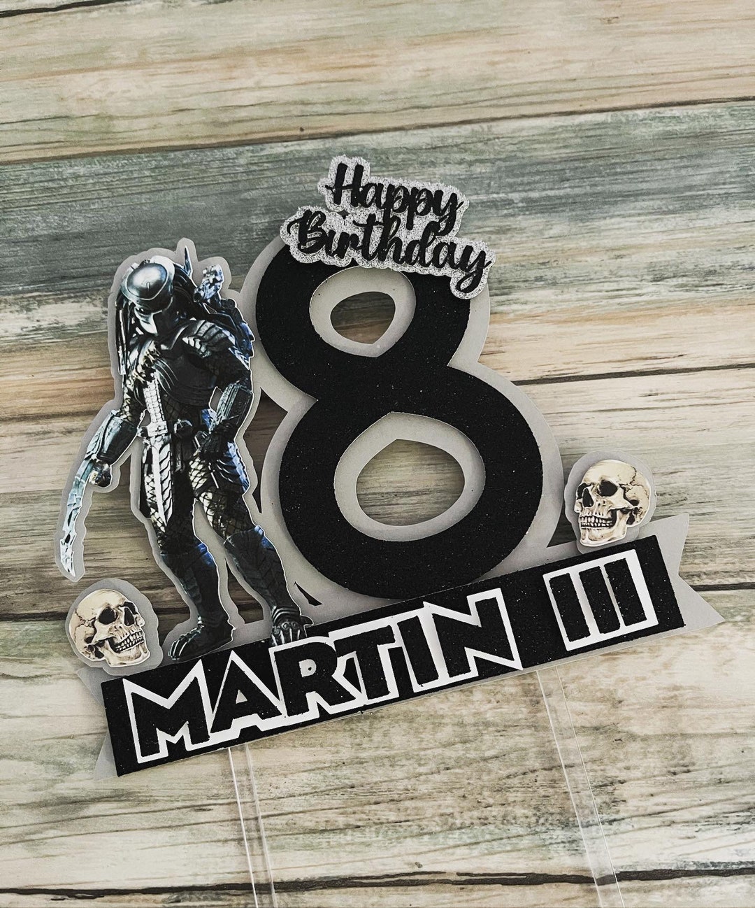 Predador Cake Topper - Etsy