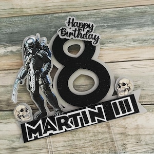 Predador Cake Topper - Etsy