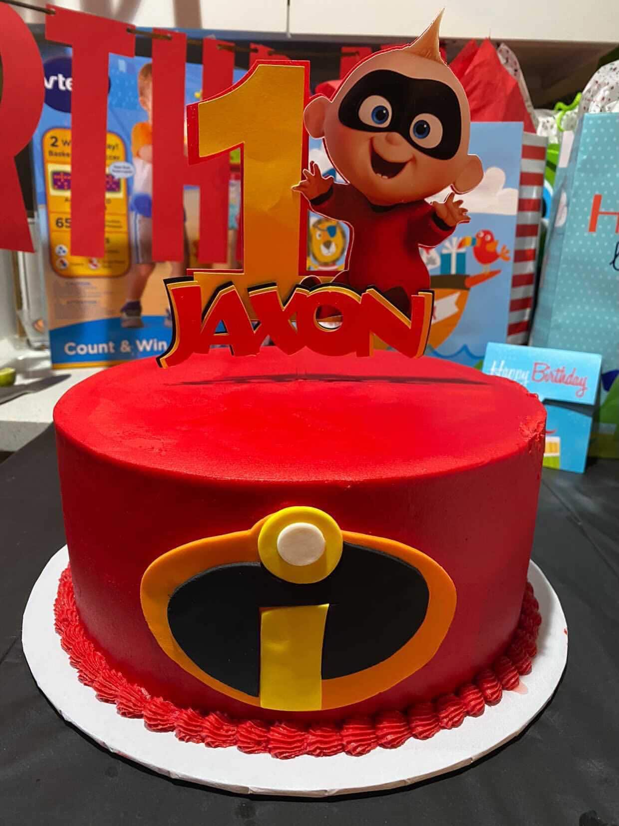 Baby Jack Jack Increíbles topper pastel | Etsy