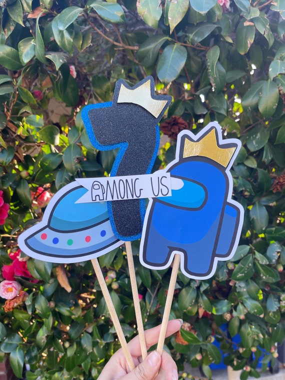 Among Us Centerpieces 1 Set | Etsy